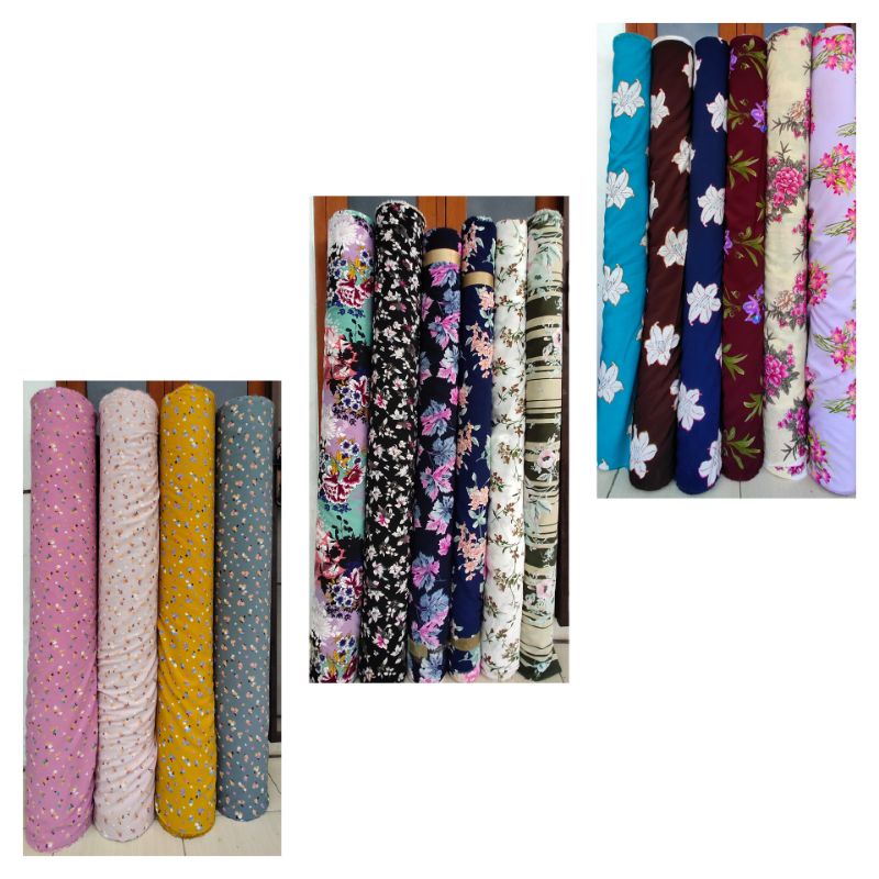 Sale Wolfis Monalisa Fabric (PRICE HALF A METER) | Shopee Philippines