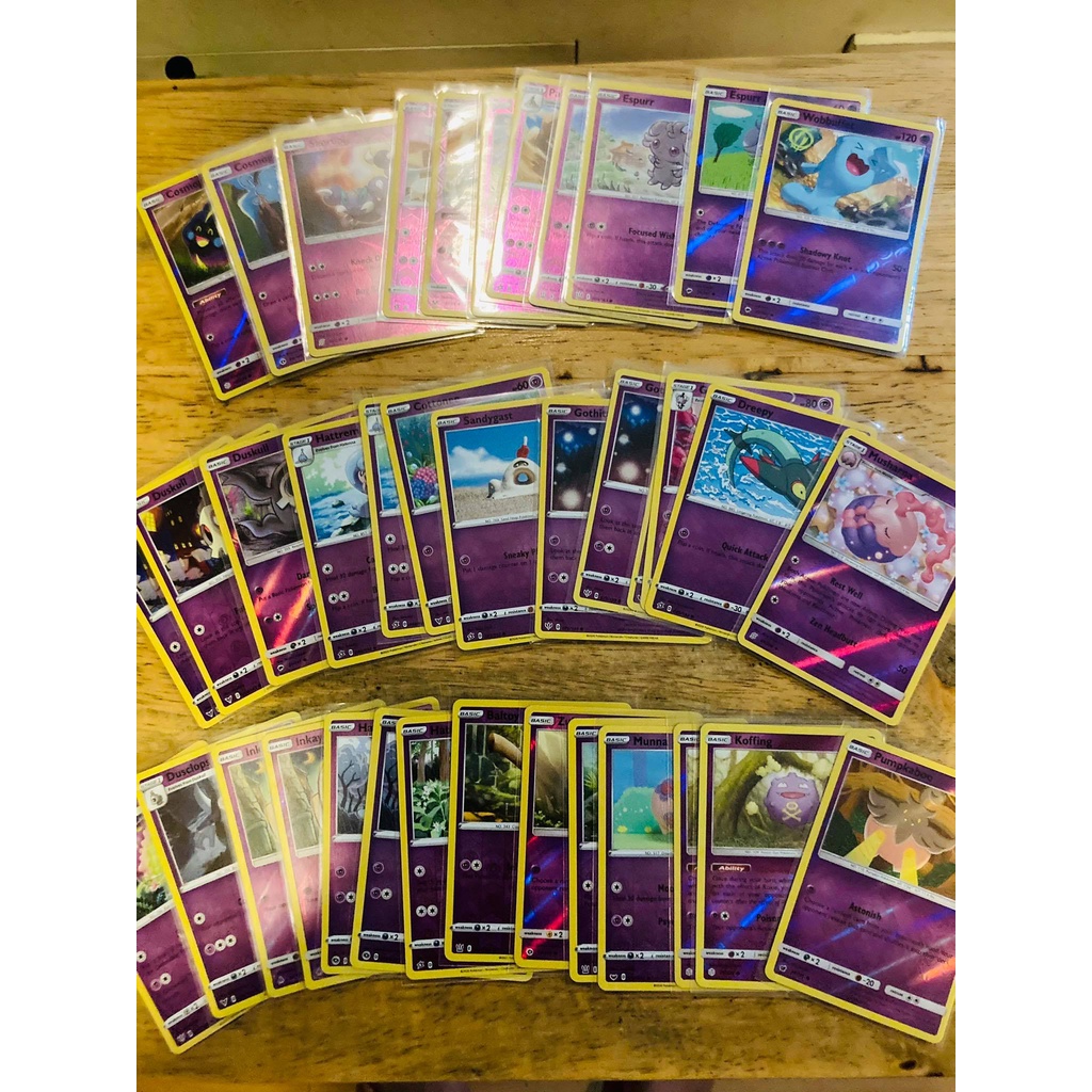 REVERSE HOLO PSYCHIC Pokemon SINGLES Original Pokémon TCG Cards SALE ...