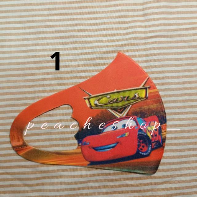 (peacheshop) Scuba Motif Children 's Mask (per Pcs) | Shopee Philippines