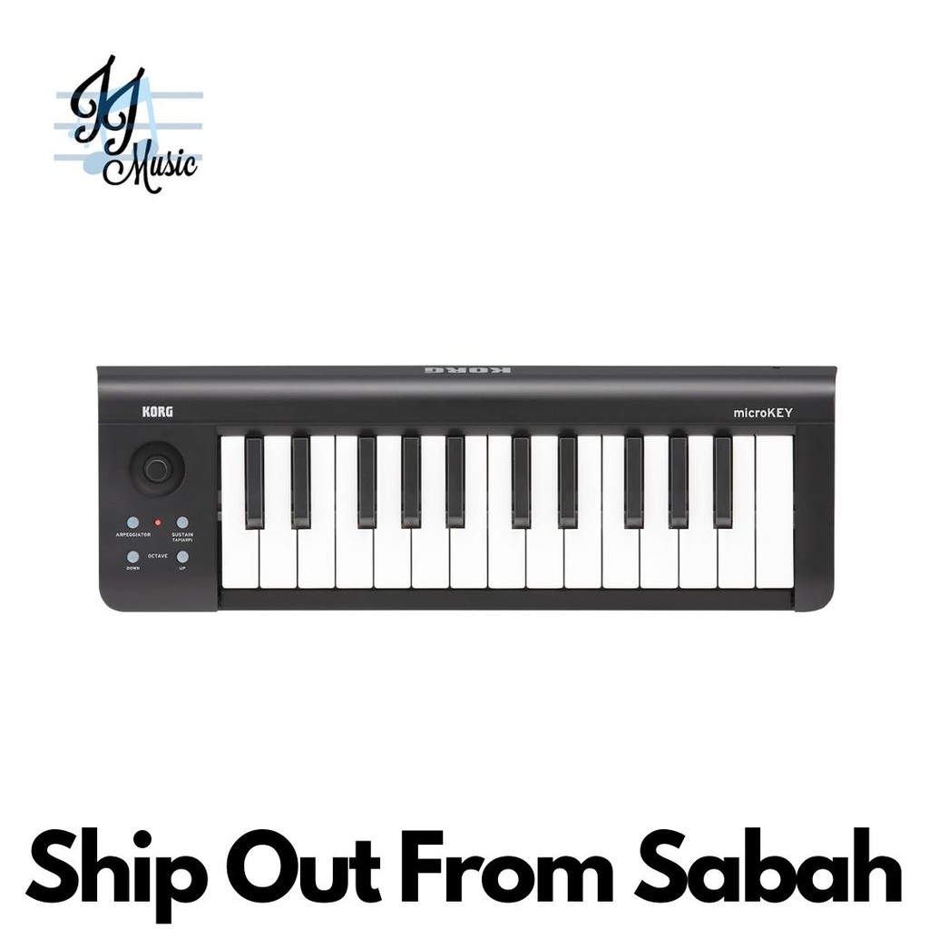 Korg microKEY 25 USB Powered Keyboard (microKEY-25 / microKEY25 ...