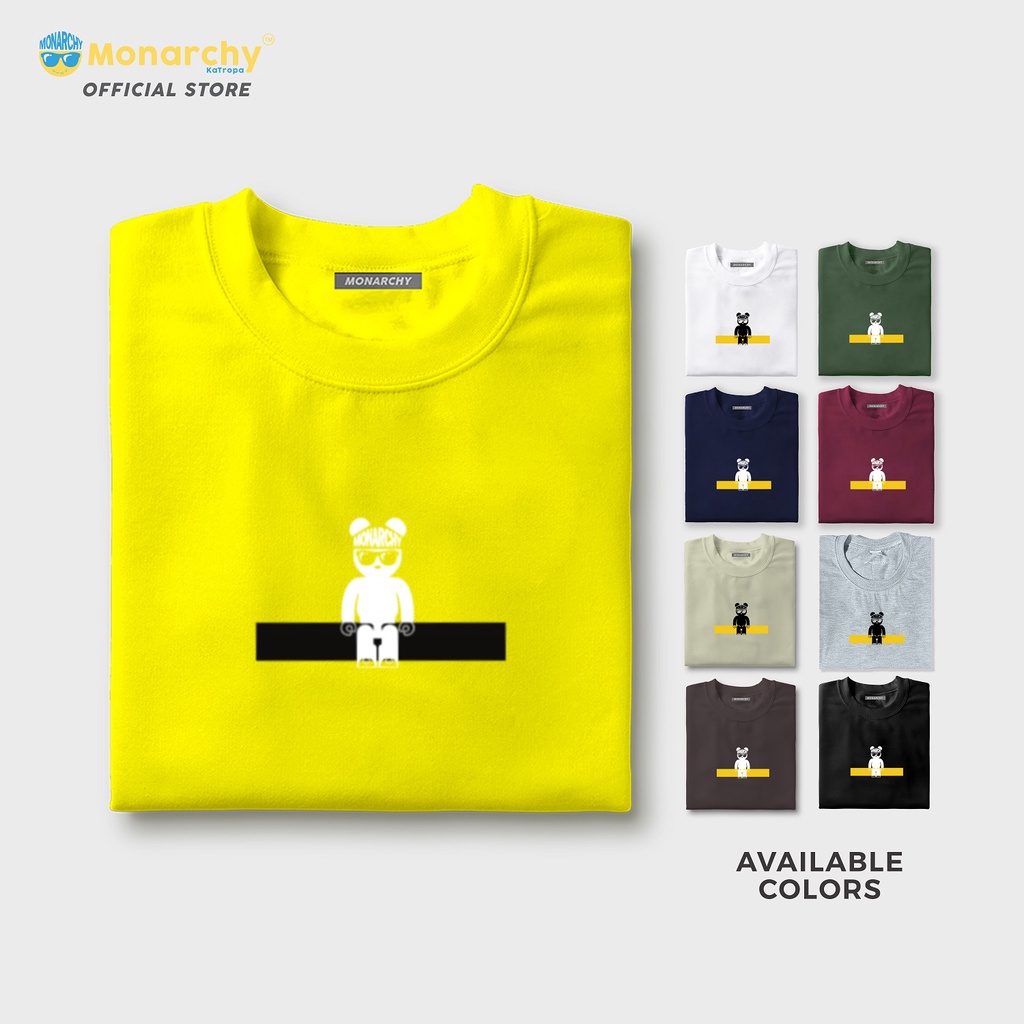 Monarchy Official Logo Tee Vol.2 In Yellow Gold Box And Bear Brick ...