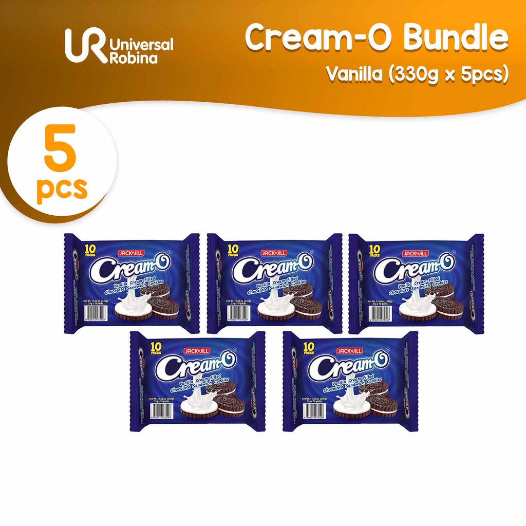 Cream-O Vanilla (30g x 10) x 5 | Shopee Philippines