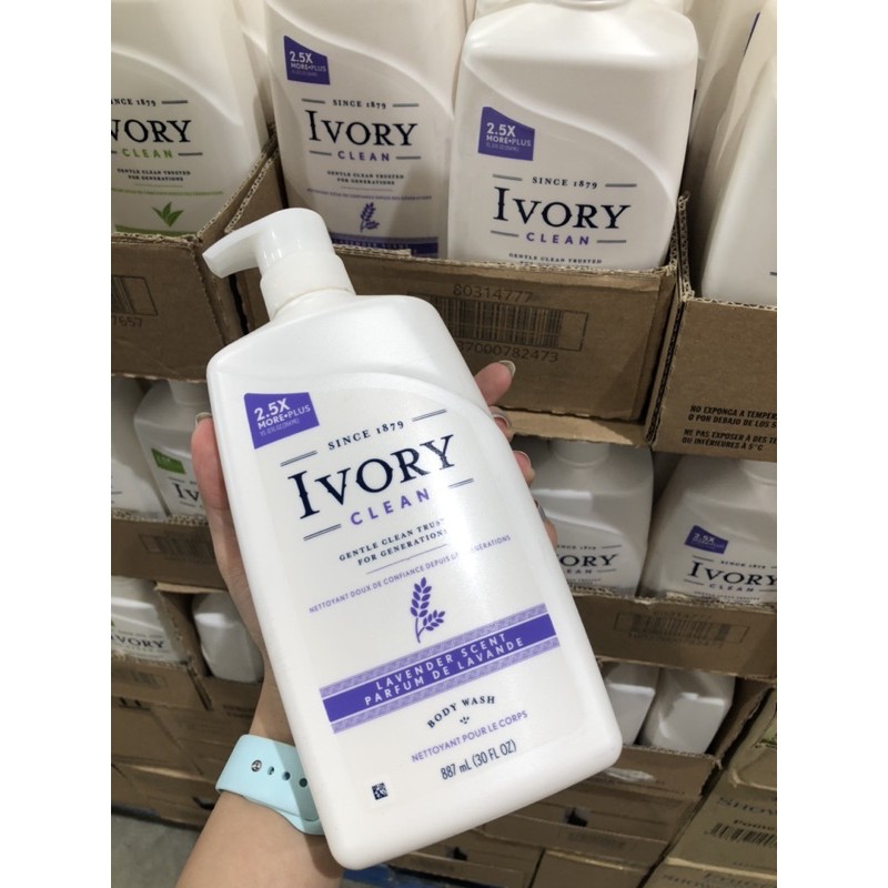AUTHENTIC: IVORY BODY WASH 887ML | Shopee Philippines