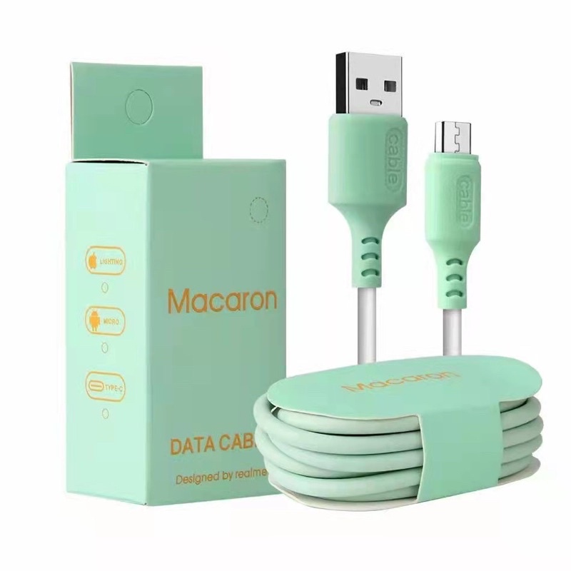 Macaroon Charging Cable fast Charger 1 Quick Charger Micro | Shopee ...