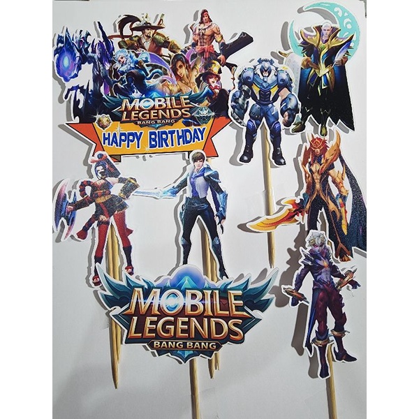 MOBILE LEGEND TOPPER CAKE | Shopee Philippines