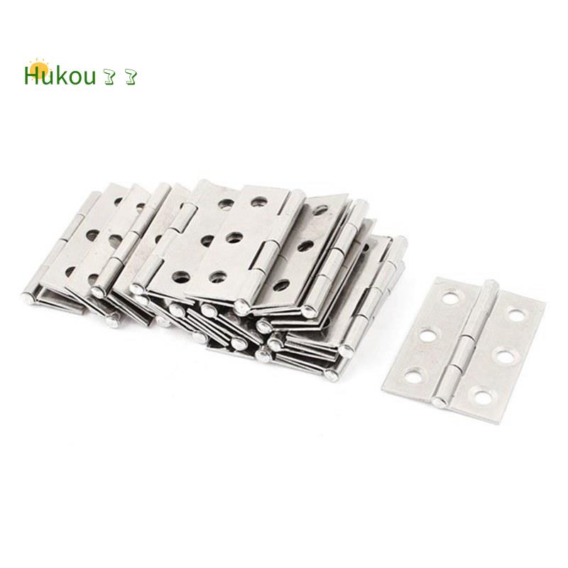 20 pcs stainless steel wardrobe cabinet door folded door hinge | Shopee ...