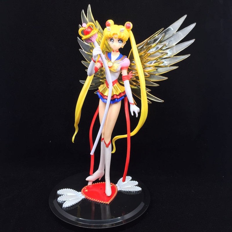 Anime Cartoon sailormoon Usagi Tsukino wing Action Figure | Shopee ...