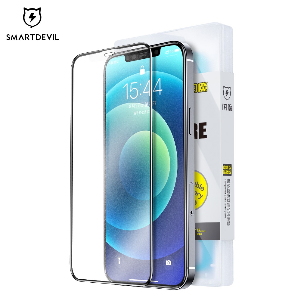 Smart Devil 9D Matte Tempered Glass For Iphone 14/13 Pro Max 12 11 Pro ...