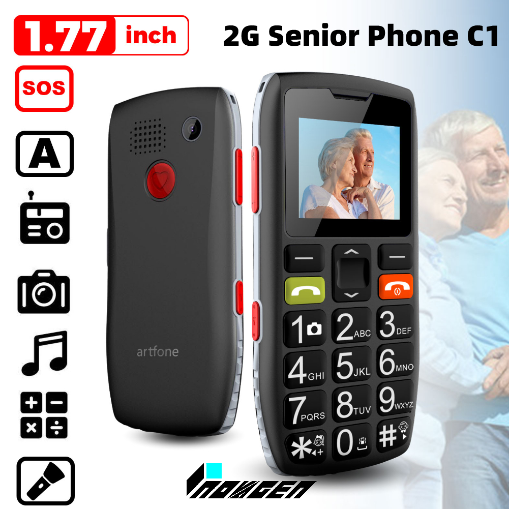 INOVAGEN 2g Senior Phone C1 With Sos Key Speed Dial Big Display Icon ...