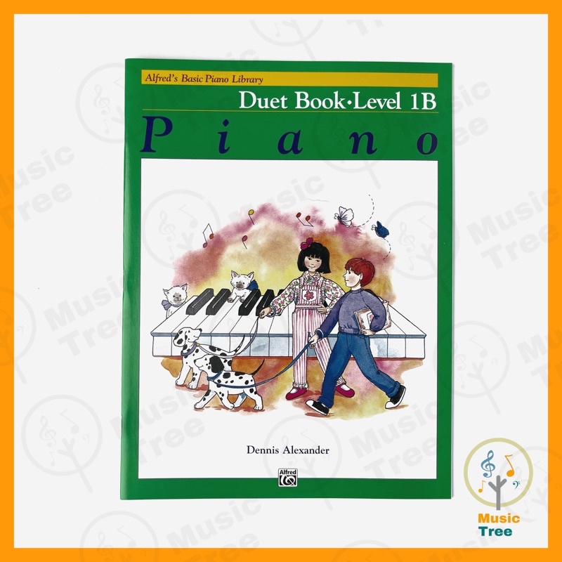 Alfred’s Basic Piano Duet Book Level 1B by DENNIS ALEXANDER | Shopee ...