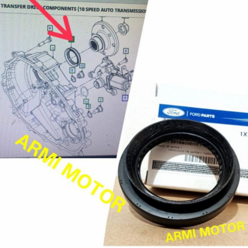 SEAL Transfer Case Output Shaft Ford Ranger 2.2 cc & 3.2 cc Genuine ...