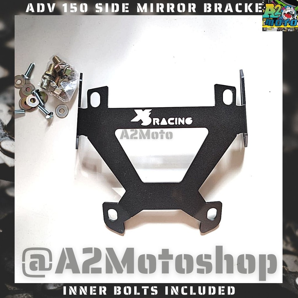 Honda ADV 150 160 Side Mirror with Bracket for Visor Windshield ...