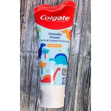 COLGATE KIDS CAVITY ENAMEL PROTECTION TOOTHPASTE-MILD BUBBLE FRUIT ...