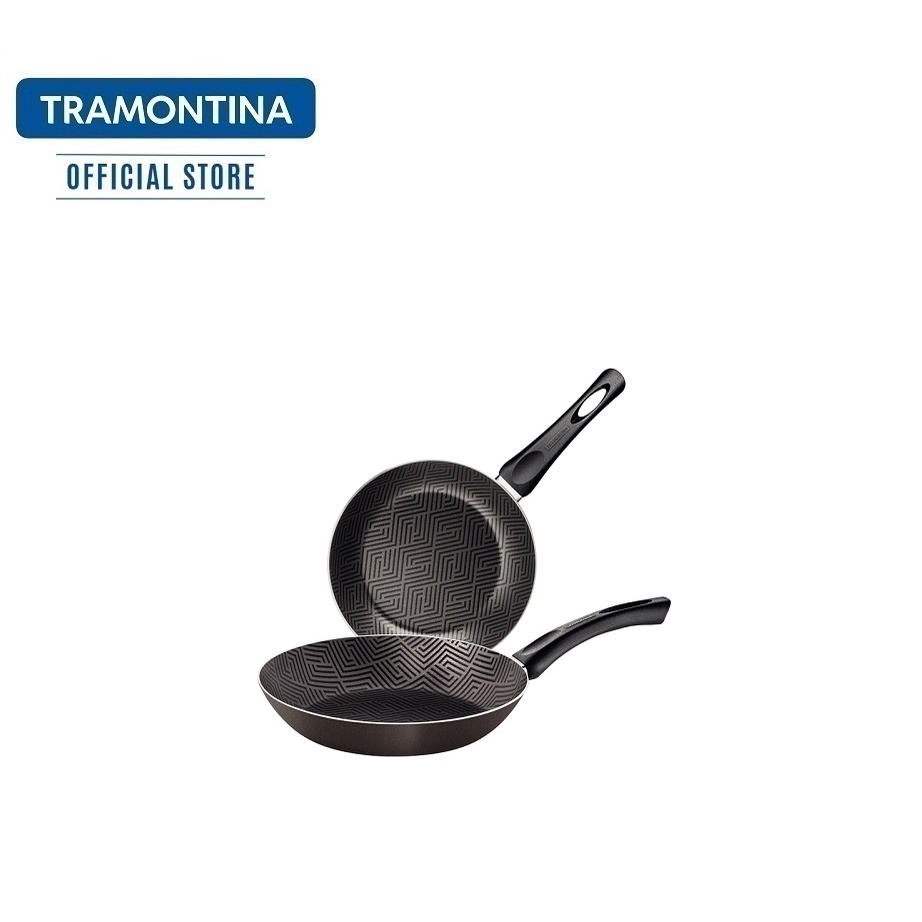 Paris Texture 2pc. Frying Pan Set (24cm and 28cm) Black | Shopee ...