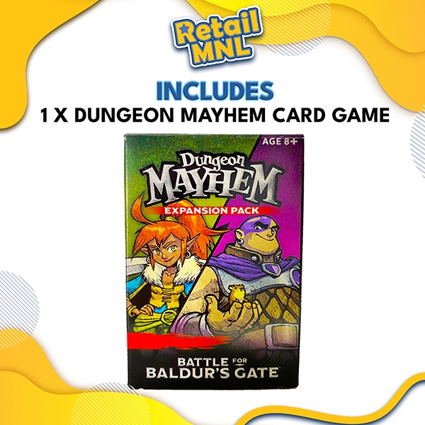 Retailmnl Dungeon Mayhem : Battle of Baldur's Gate Expansion Pack Card ...