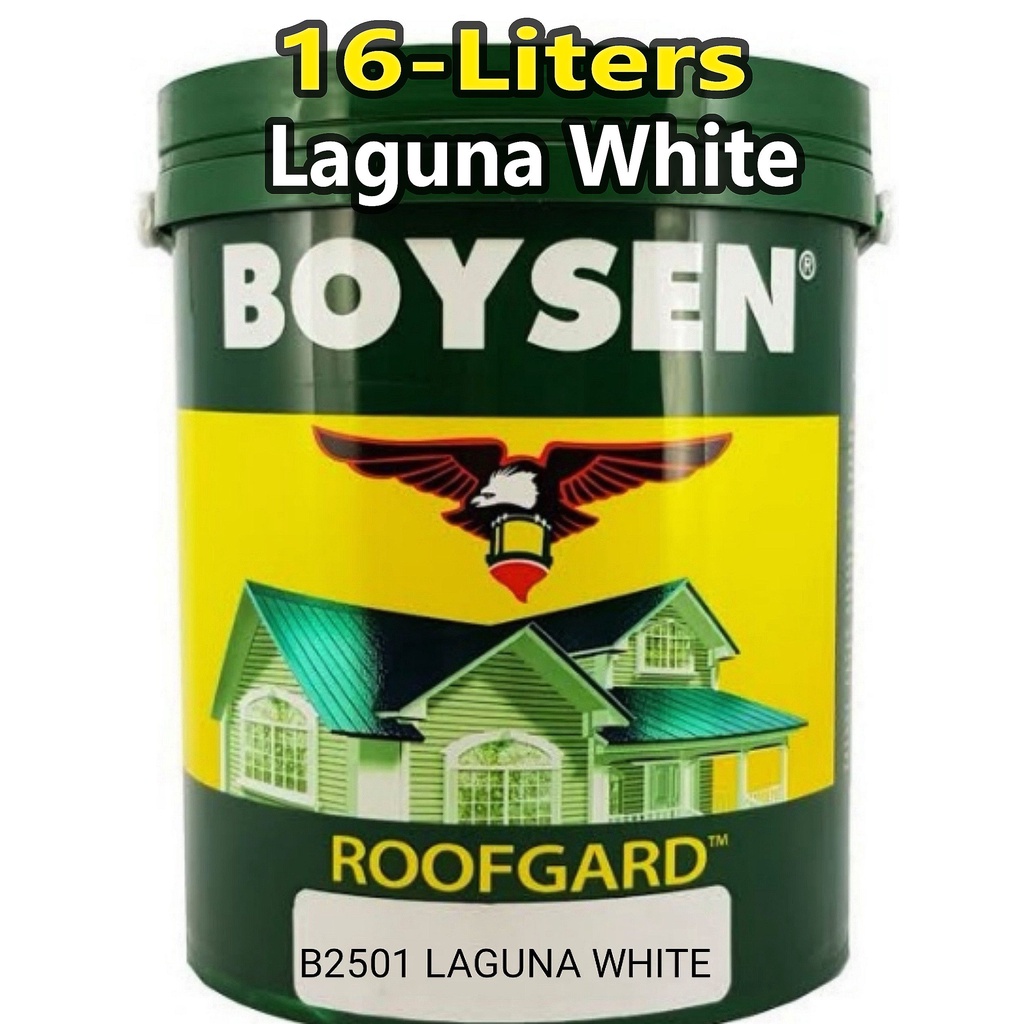 Boysen Roofguard - 16 Liters - 1 Pail - Roofgard - Acrylic Water Based ...