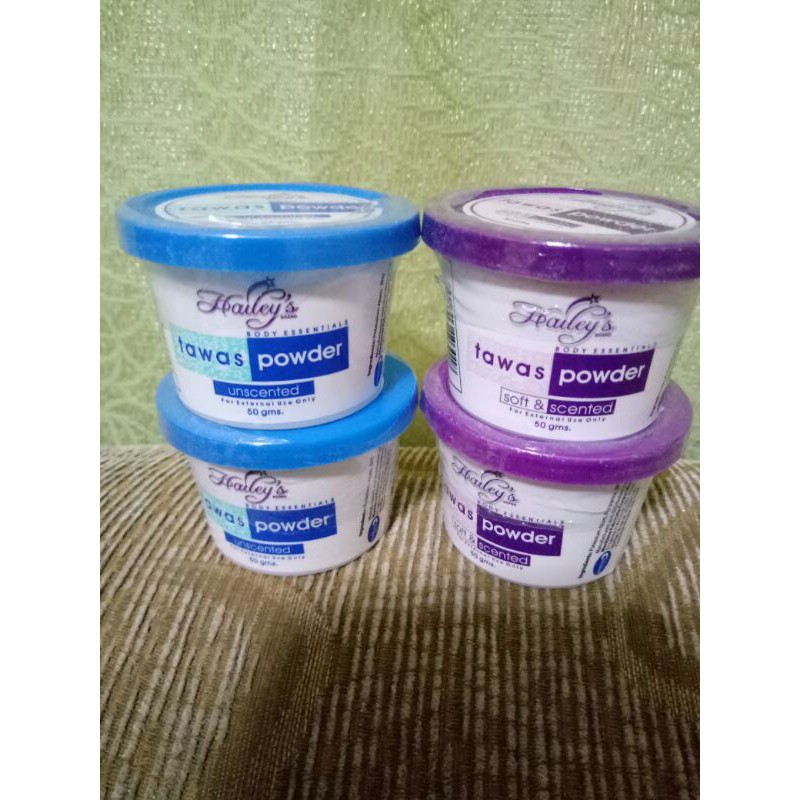 HAILEY'S TAWAS POWDER 50g | Shopee Philippines