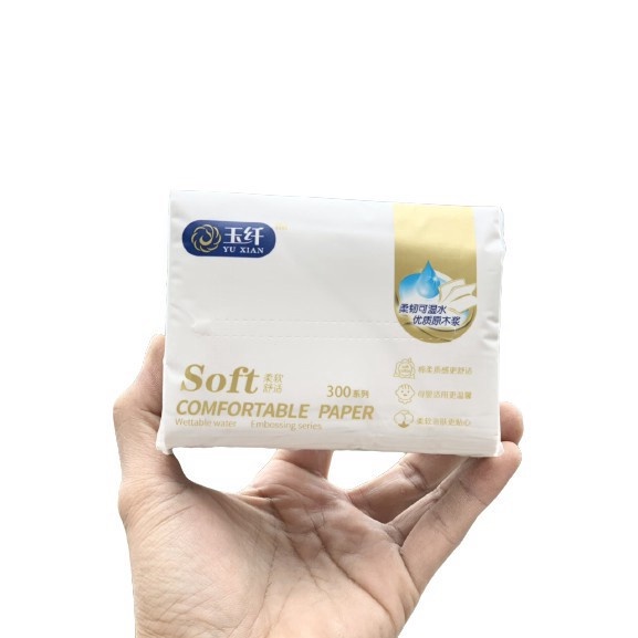 Super STRONG soft TISSUE PACK 300 SHEETS (WHITE) | Shopee Philippines