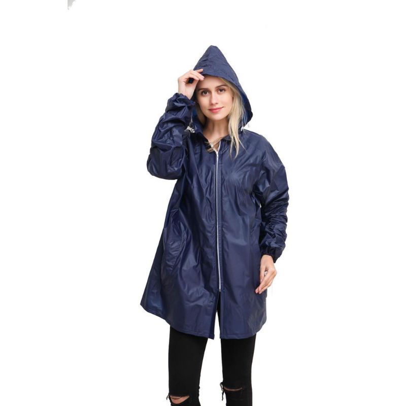 Waterproof Jacket/Waterproof Jacket/Adult Rain Jacket Unisex Plain Grc ...