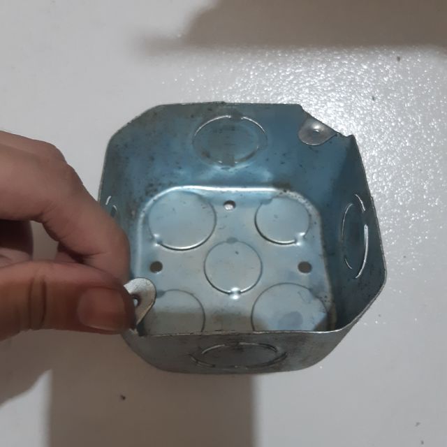 Junction Box 4x4 Metal Deep-Type G.I. | Shopee Philippines