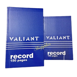 Valiant Record Book / Log Book | Shopee Philippines