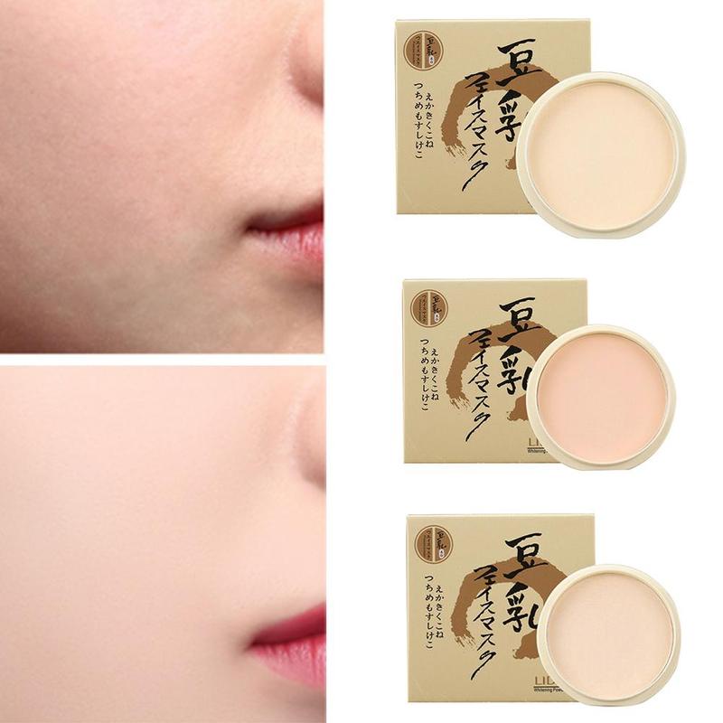 Natural Makeup Pressed Powder Lasting Oil Control Foundation Waterproof ...