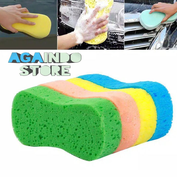 Large Sponge Foam Car Wash Sponge Motorcycle Sponge Car Was Jumbo In ...