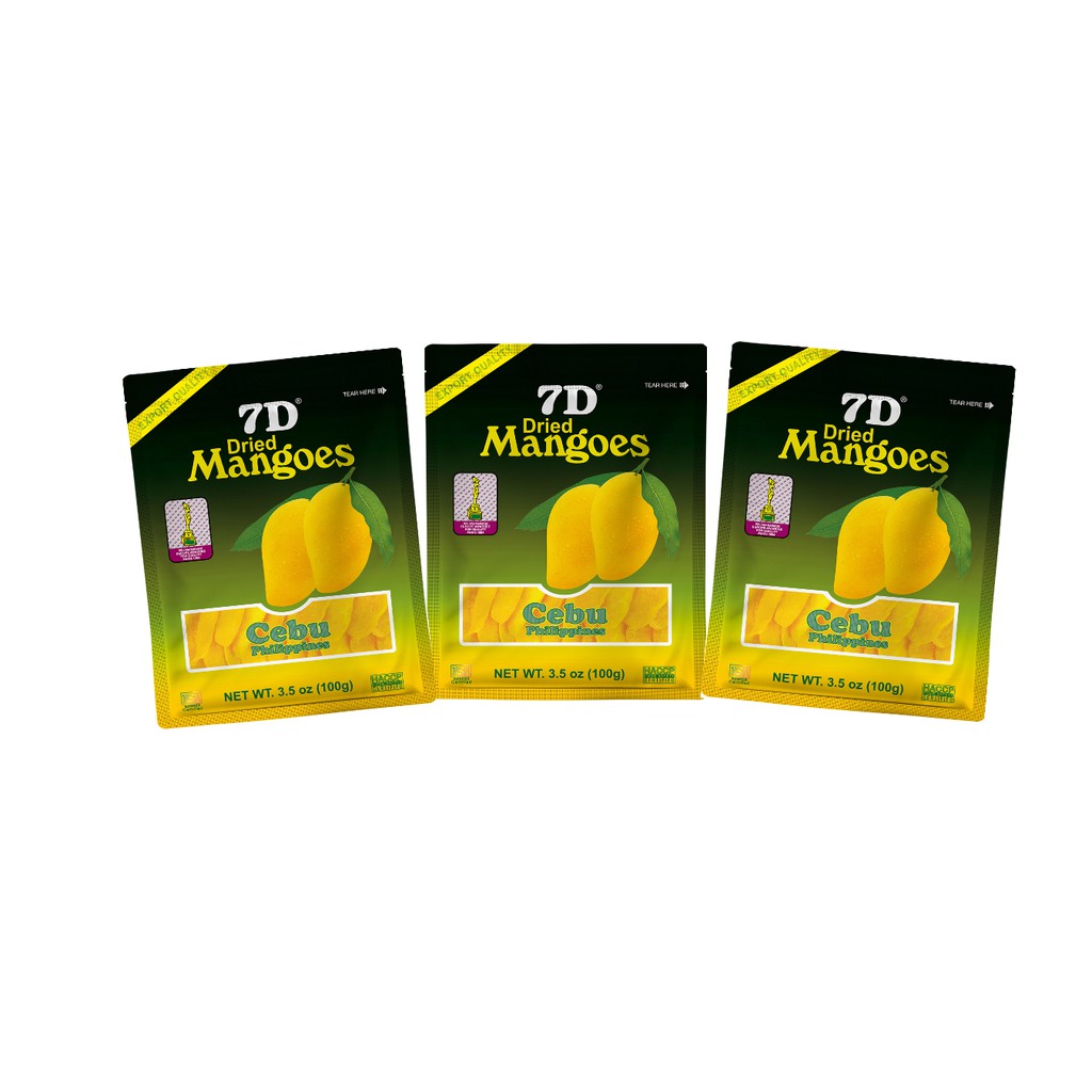 7D Dried Mangoes (100g) Pack of 3! | Shopee Philippines