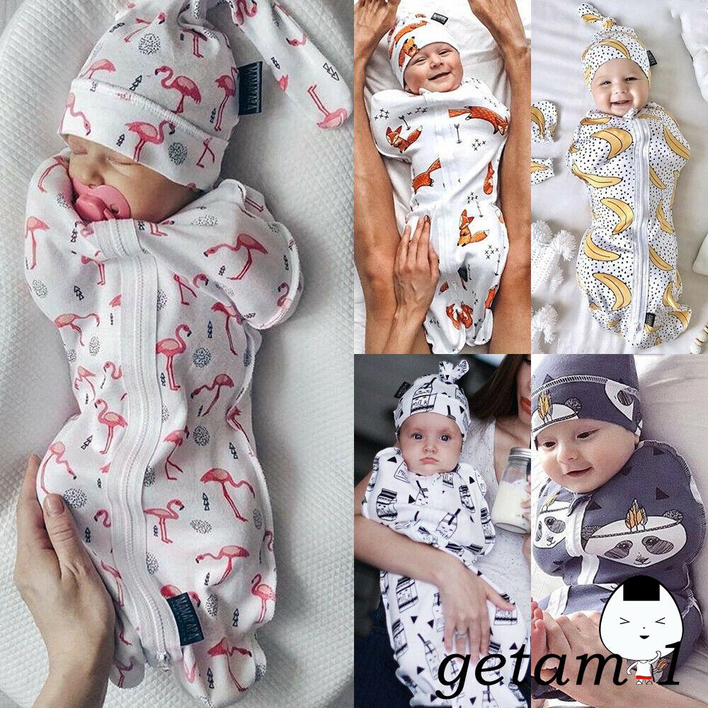GETA-Fashion Newborn Baby Cute Zipper Swaddle Blanket | Shopee Philippines