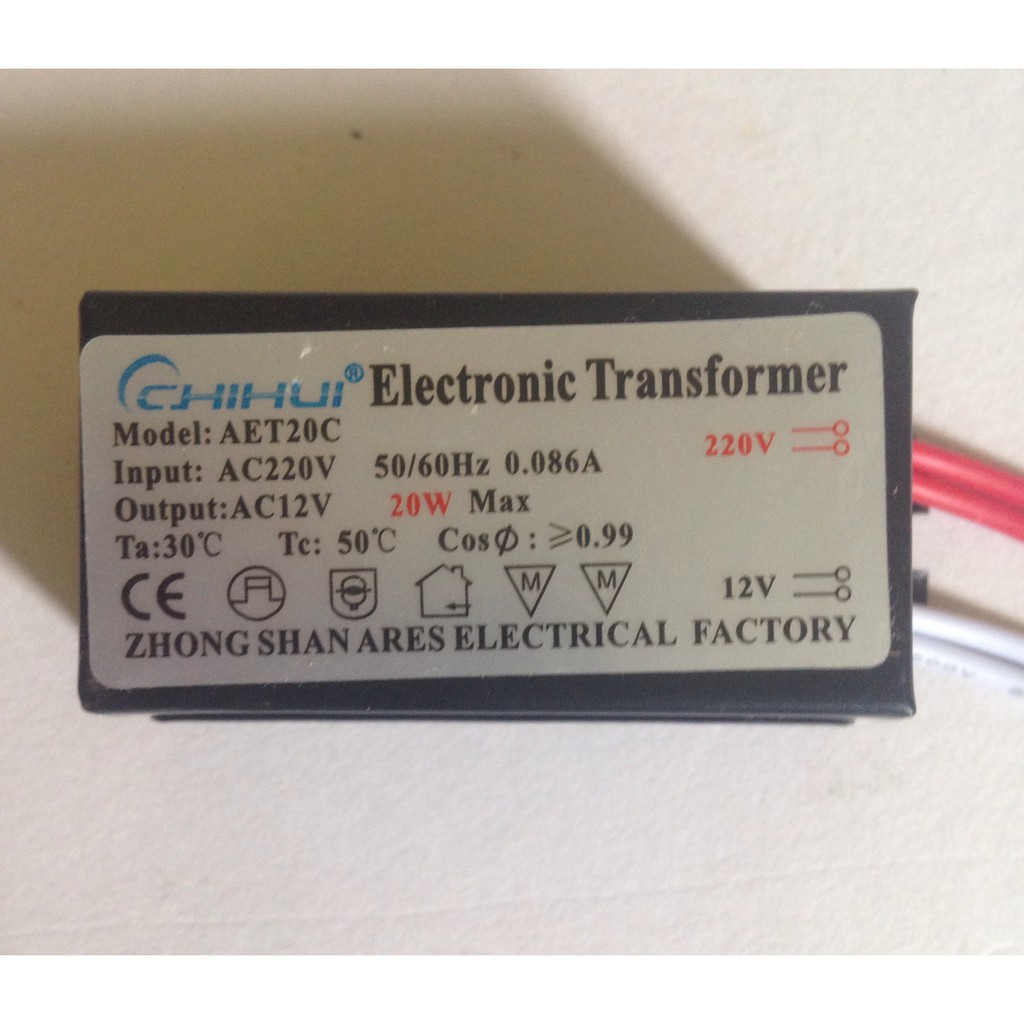 New AC12V 20-50W AET20-50C LED Lamp Power Supply Driver Electronic ...