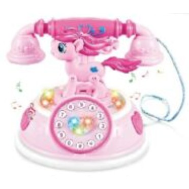 My Little Pony Telephone Toy Light Sound Battery Operated Vintage ...