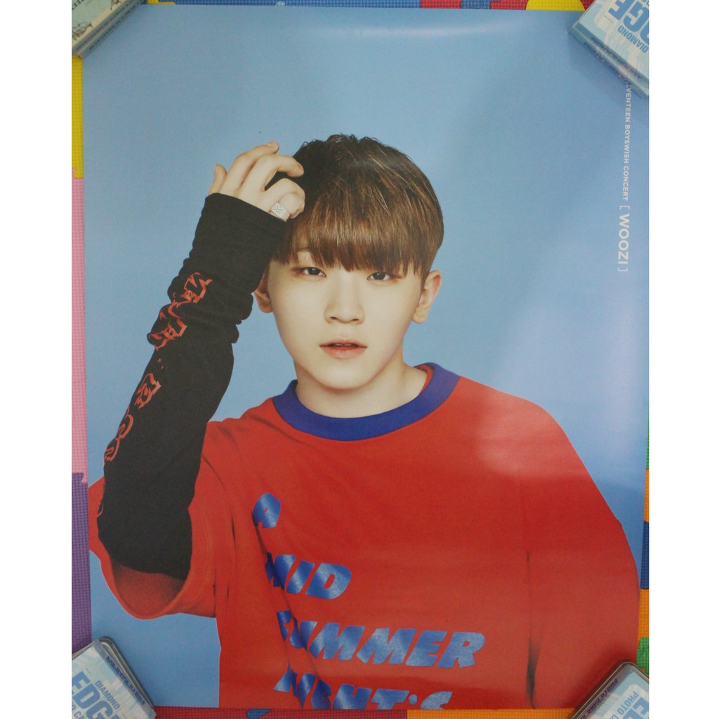 Seventeen Woozi Shining Diamond Poster | Shopee Philippines