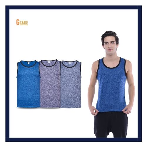 Ultifresh Unisex Heather Dri-Fit Singlet Baju Singlet Lelaki Perempuan ...