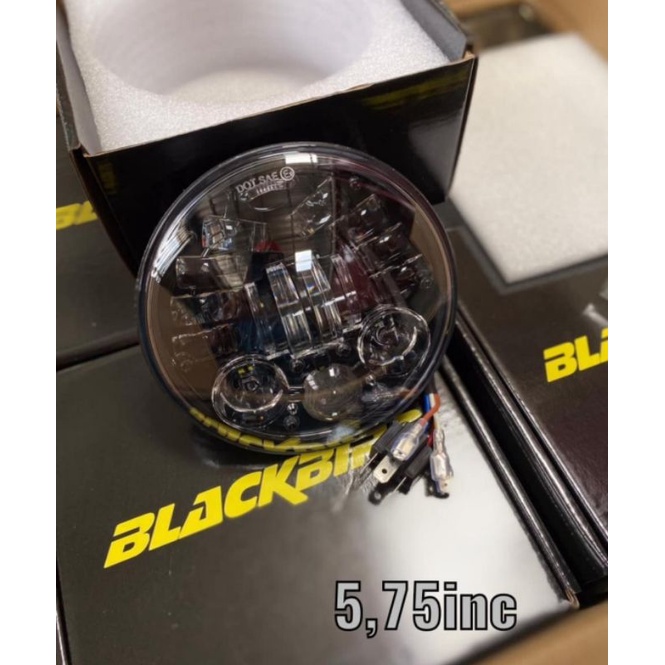 Daymaker BLACKBIRD ORIGINAL 5.75 INCH 16 LED 75WATT PNP Shell L2G YL ...