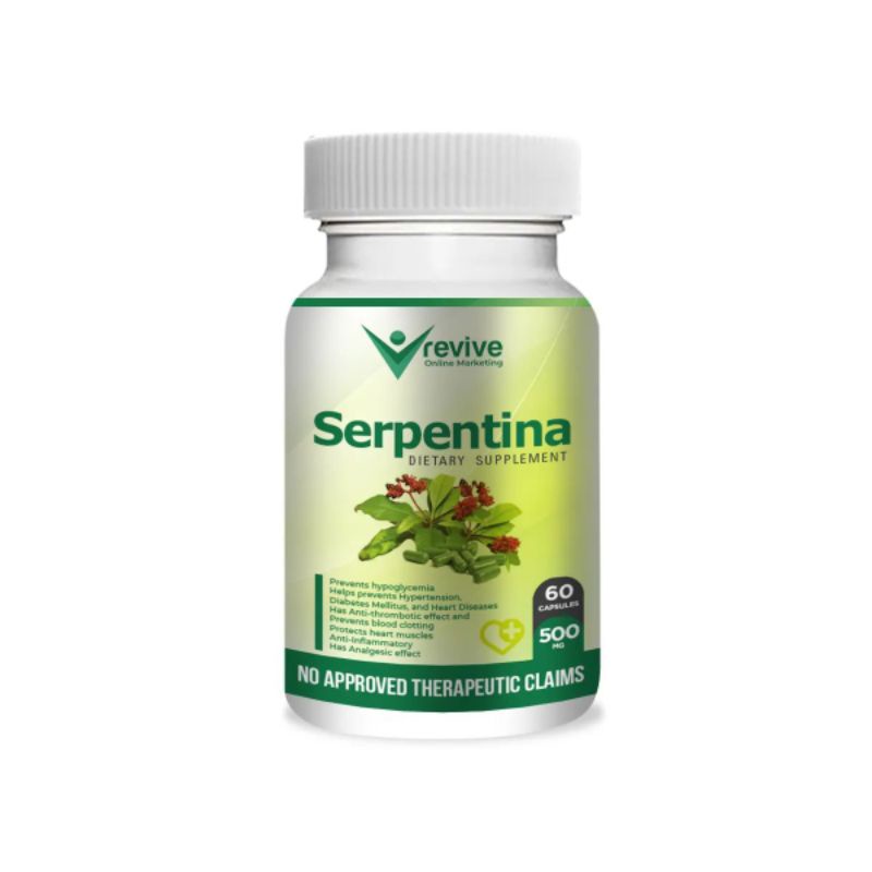 Original Serpentina Capsule 500mg 60caps | Shopee Philippines