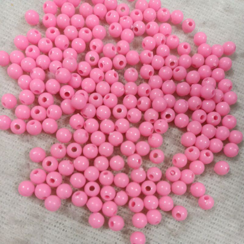 200 PCS 6MM PLASTIC BEADS | Shopee Philippines