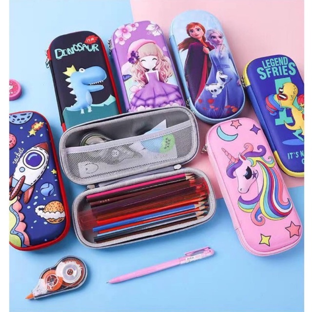 3D kids pencil case Hard Case Pencil Case pencil box school supplies ...