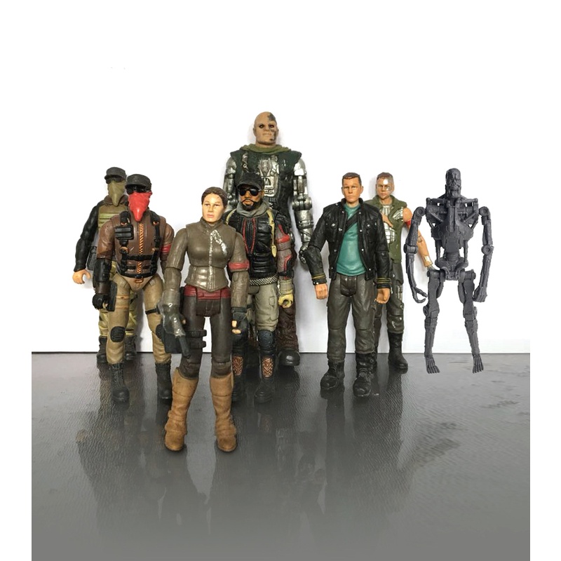 insPlaymatas Terminator 6720 12 Cm 1: 18 Soldiers Movable Figure Marcus ...