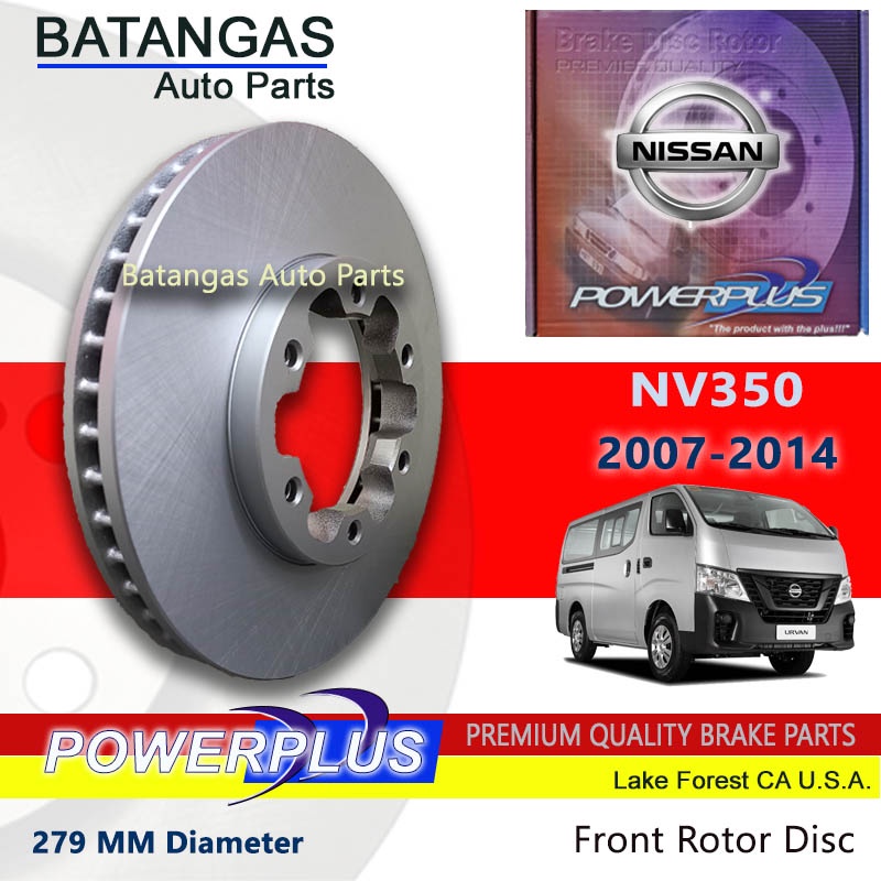 Rotor Disc Nissan Urvan NV350 2015-2019 | Shopee Philippines