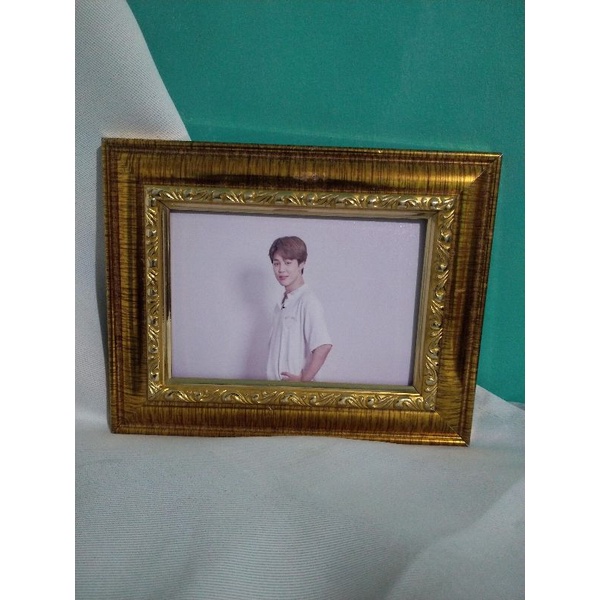 4x6inches gold frame wit RUN BTS GOODBOY JIMIN | Shopee Philippines