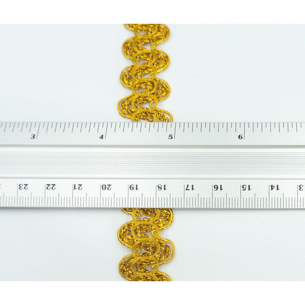 Metallic Gold Trimmings (by 5 yards) Part 1 | Shopee Philippines