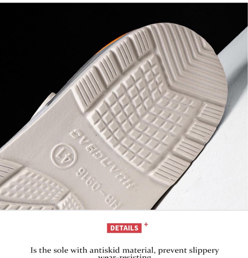 GUKOO Sandals for Men Slip on Garden Shoes Beach Shoes Flip Flops Beach ...