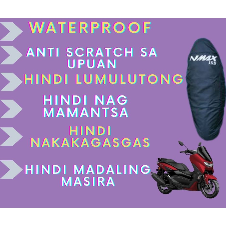 YAMAHA NMAX waterproof seat cover | Shopee Philippines