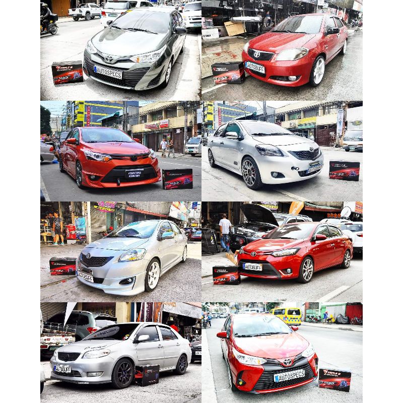 Toyota Vios 2002-2021: Robin, Batman & Superman - Triple S 4pcs ...