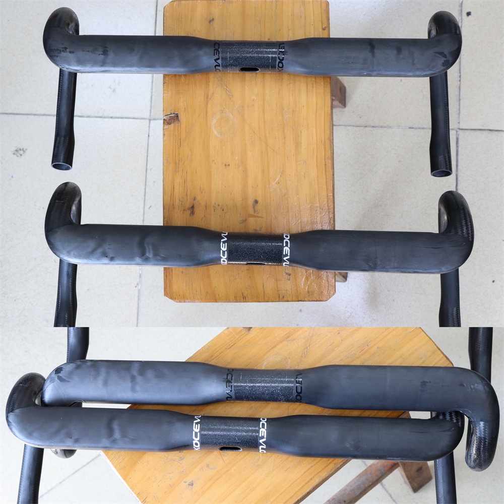 KOCEVLO Ultralight 150g Road Bike Handlebar Carbon Fiber Gravel Bicycle ...