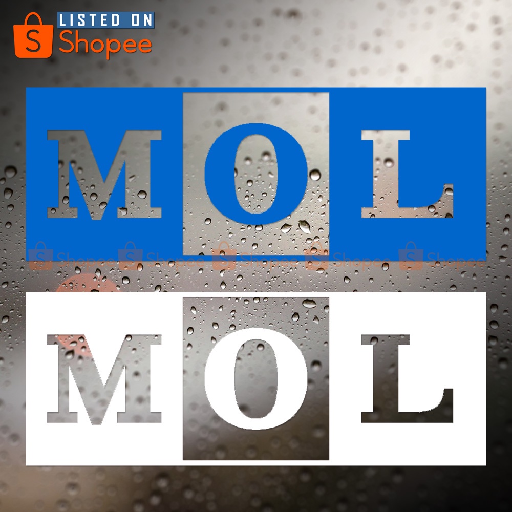 Sticker | 1x MOL Mitsui OSK Line Logo| Decals | Vinyl Weather Proof ...