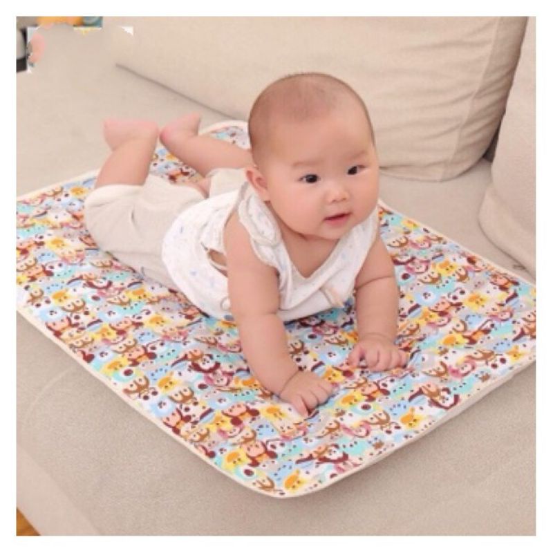 Cartoon Baby Waterproof Pad Reusable Washable Urine Pad Infants ...