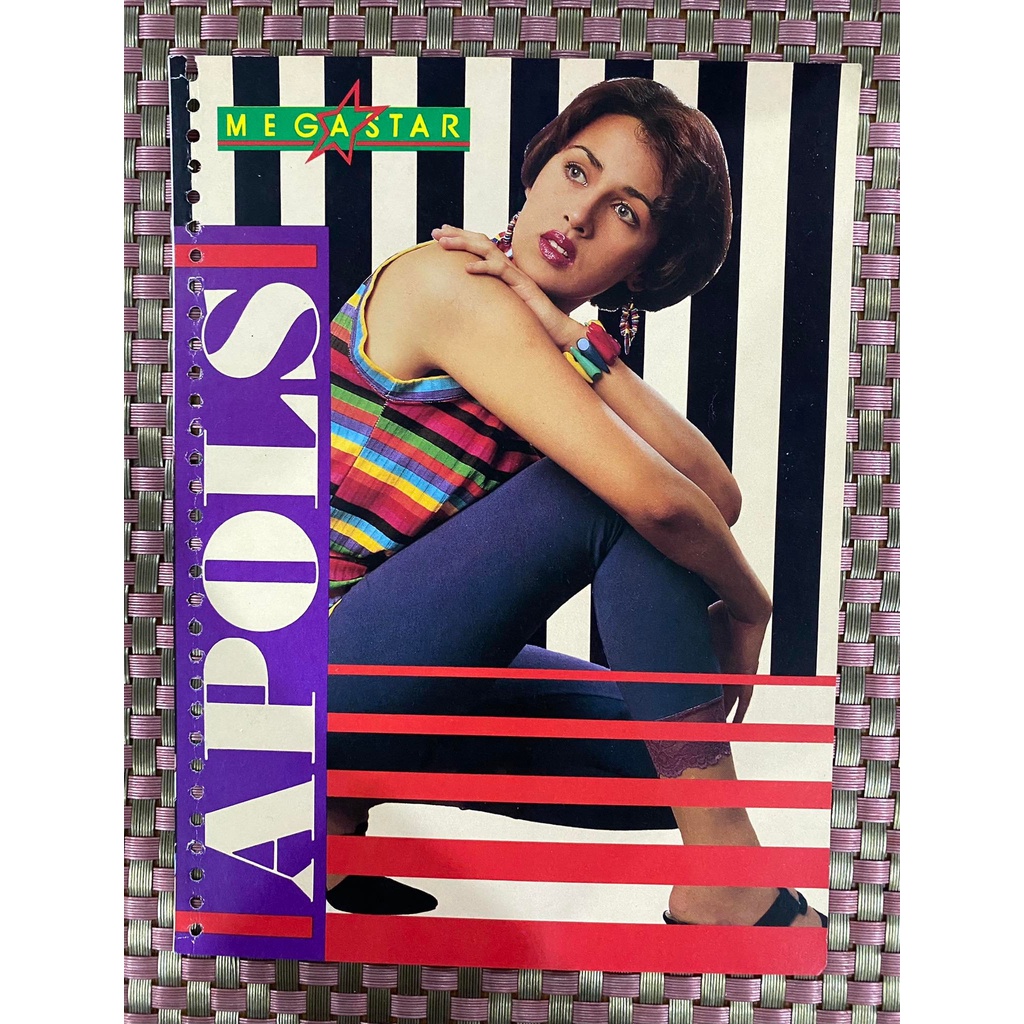 VINTAGE ARTISTA NOTEBOOK CELEBRITY COVERS - 90s NOTEBOOK COVERS ...
