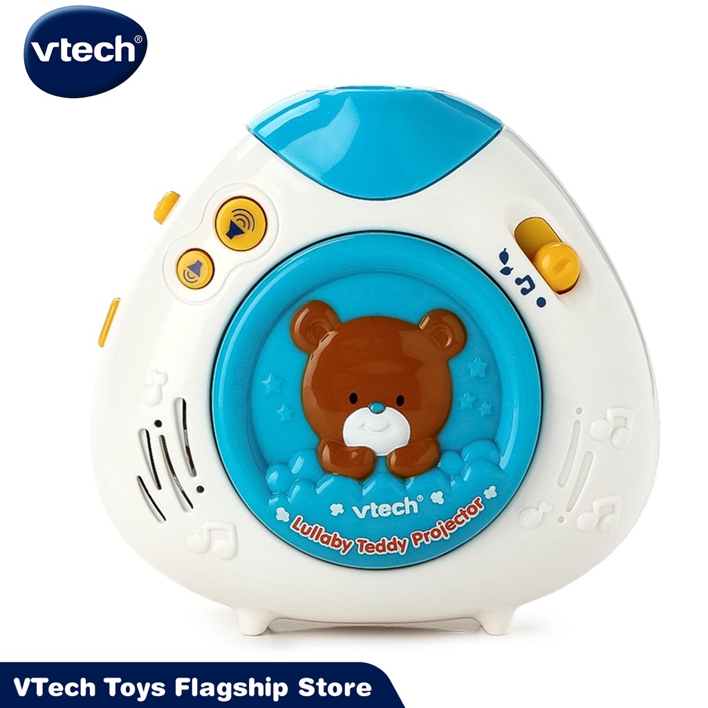 Vtech Lullaby Teddy Projector Baby Toddler Toy - Blue | Shopee Philippines