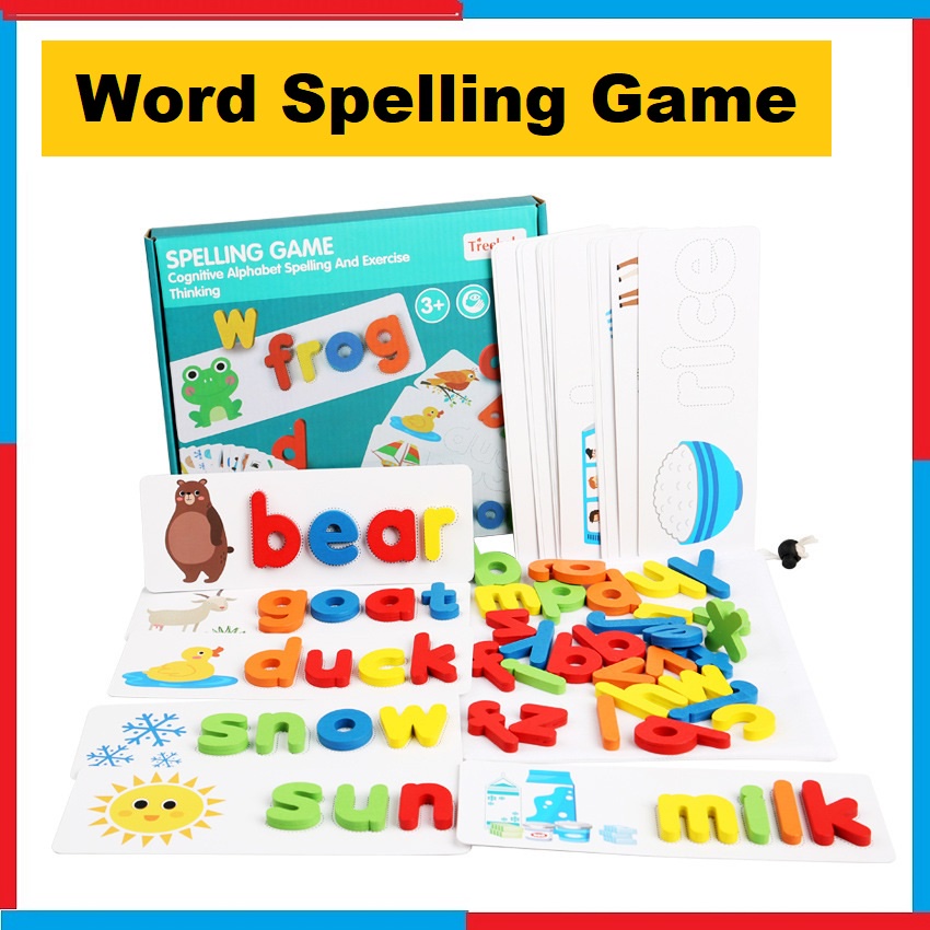 English Spelling Word / English Fun Spelling Game / Alphabet Spelling ...